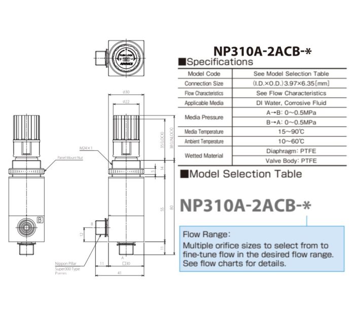 Advance ElectricNeedle Valves NP Series - Mega Valve & Fitting Pte Ltd