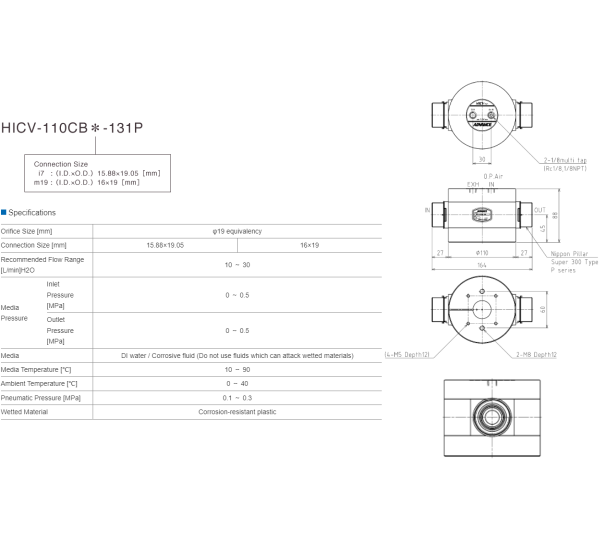 Advance ElectricPressure Control Valve HICV Series - Mega Valve ...
