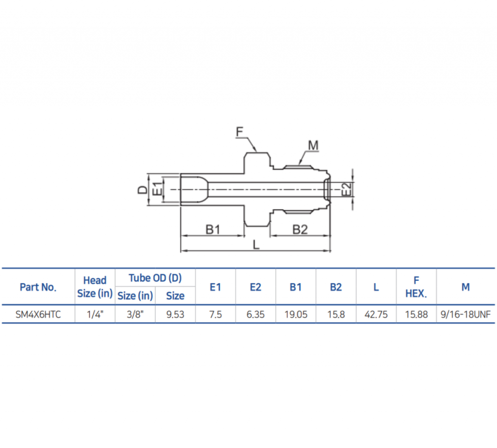 BMT High Flow Tube Butt Weld (TBW) Connector - Mega Valve & Fitting Pte Ltd